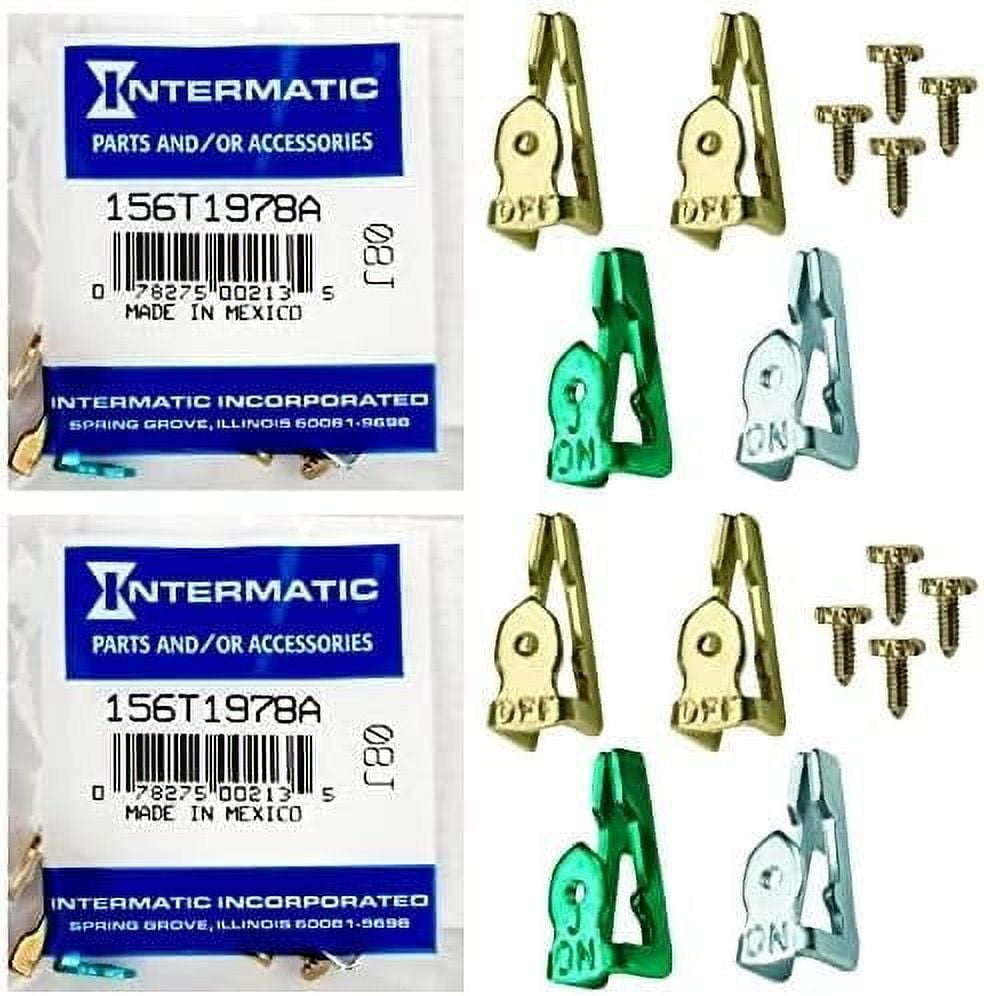 Intermatic 156T1978A Time Switch Trippers for T100 Series Timers 2 On 2 ...