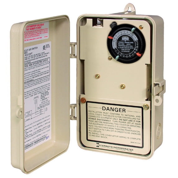 Intermatic Air Switch with Timer 4 Function RC2343PT - Walmart.com
