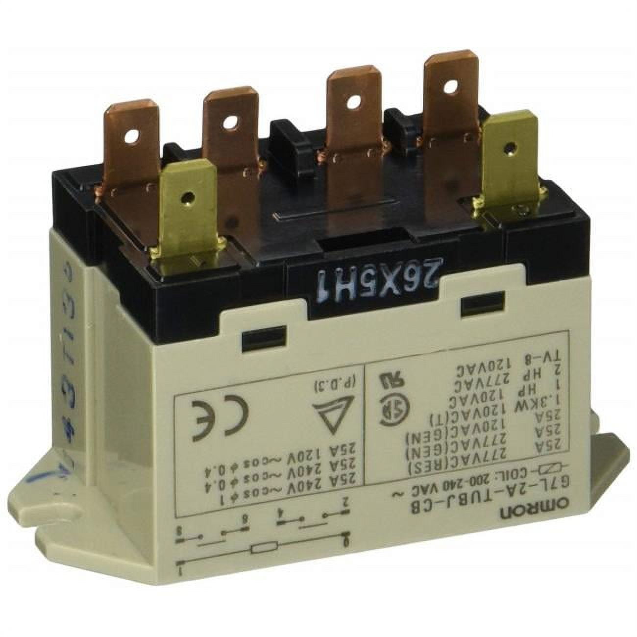 Intermatic Double Pole Single Throw Relay With 240V Coil 143T135 ...