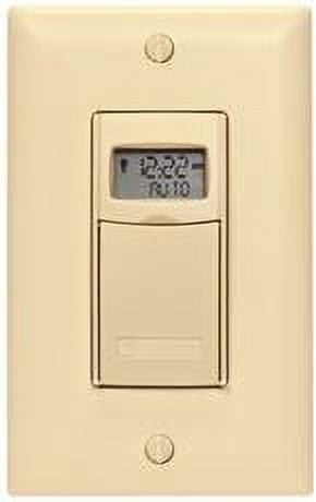 Intermatic EI600C 7-Day 120 to 277 VAC 12 to 28 VDC 1-Pole 3-Way Ivory ...