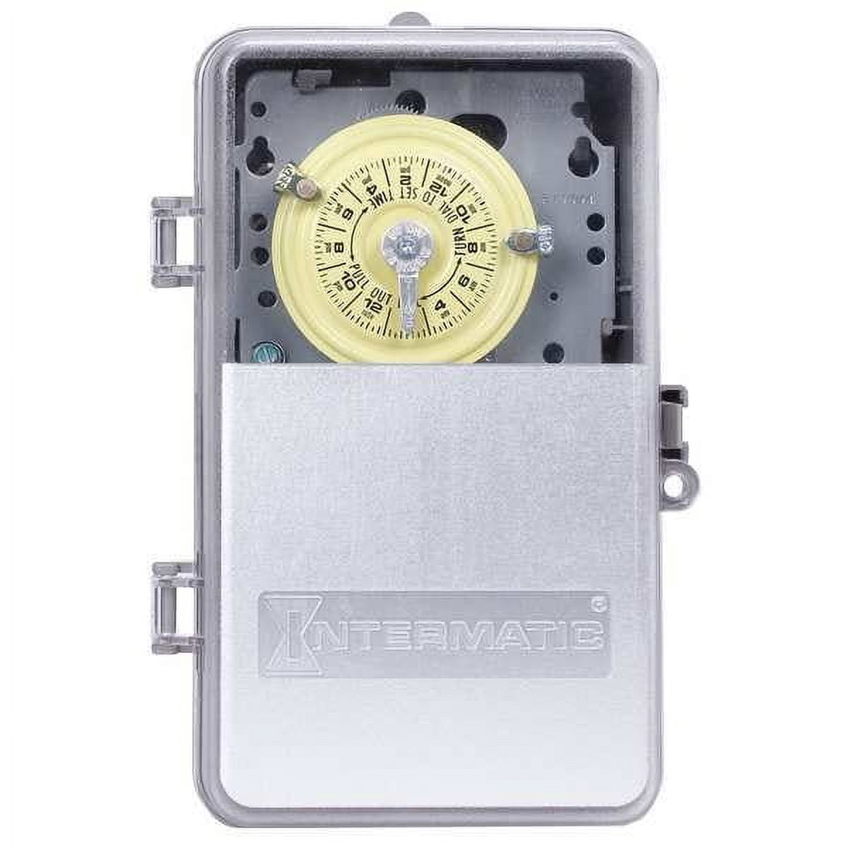 Intermatic Electromechanical Timer,24-Hour,DPST T103PCD82 - Walmart.com
