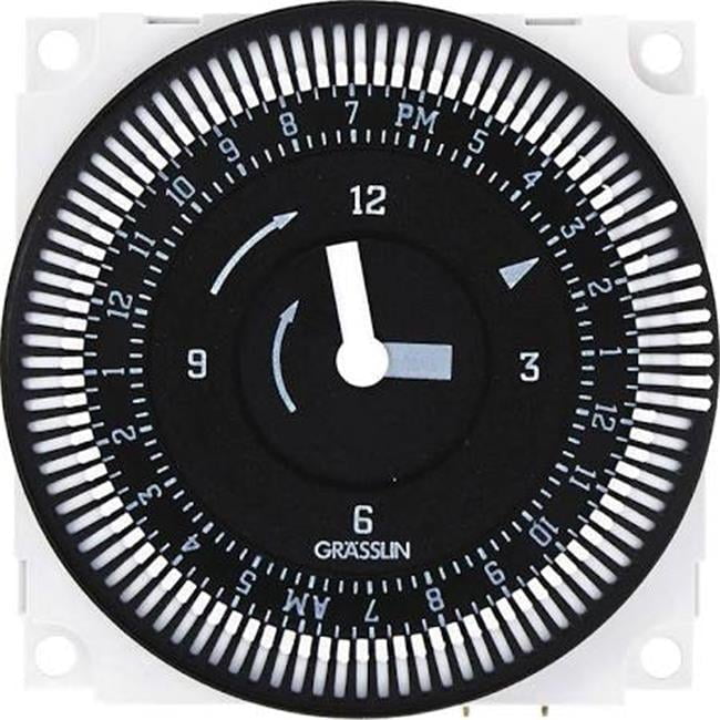 Intermatic 24-Hour Electromechanical Timer with SPDT Switch, 120V AC ...