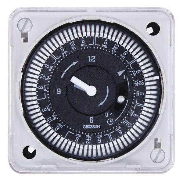 Intermatic Electromechanical Timer,7-Day,SPDT MIL72ESWUZH-120 - Walmart.com