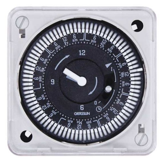 Intermatic Electromechanical Timer,7-Day,SPDT MIL72ESWUZH-120 - Walmart.com