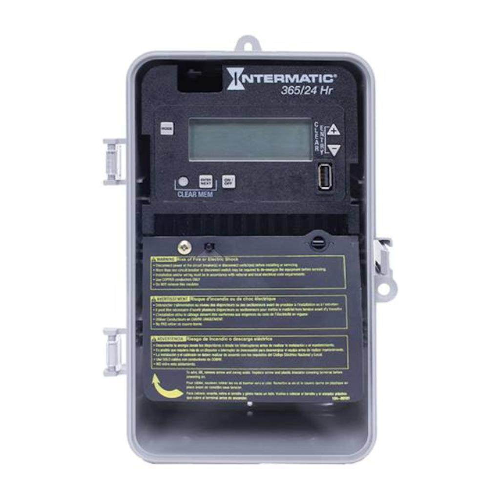 Intermatic Electronic Timer,24 hr./365 Days,20A ET2115CP - Walmart.com