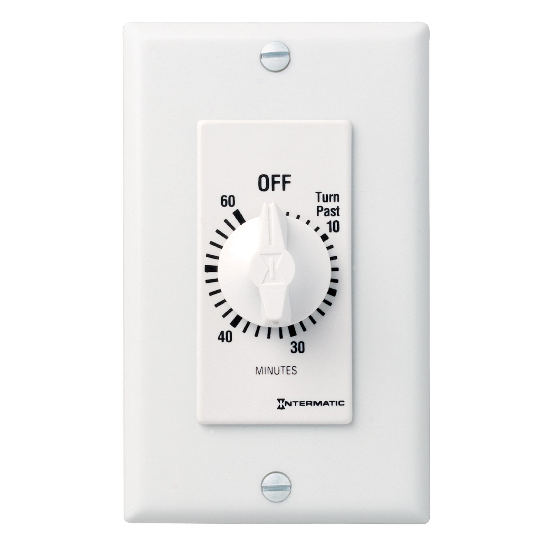 Intermatic FD460MW 60-Minute Spring-Loaded Wall Timer for Lights and ...