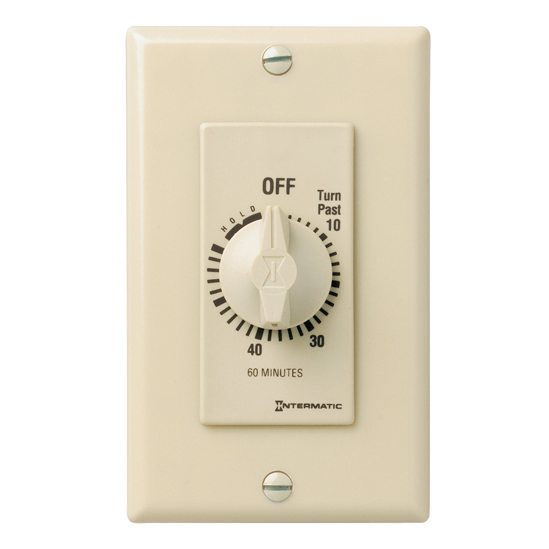 Intermatic FD60MH 60-Minute Spring-Loaded Wall Timer for Fans and ...