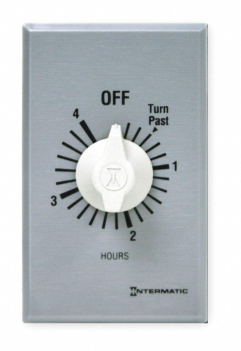 Intermatic FF4H Spring Wound Countdown Timer, Commercial, 125-277 VAC ...