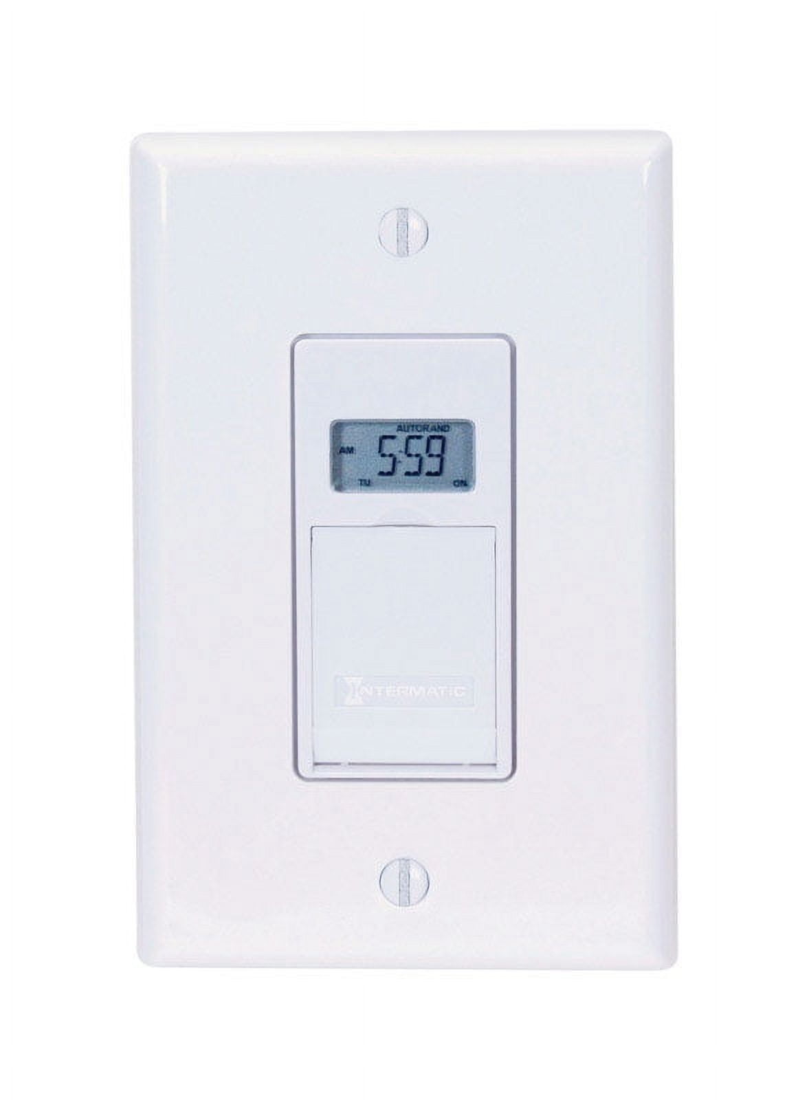 Intermatic Timer 24 Hr Programmable Single Pole Or 3 Way Neutral - Walmart.com