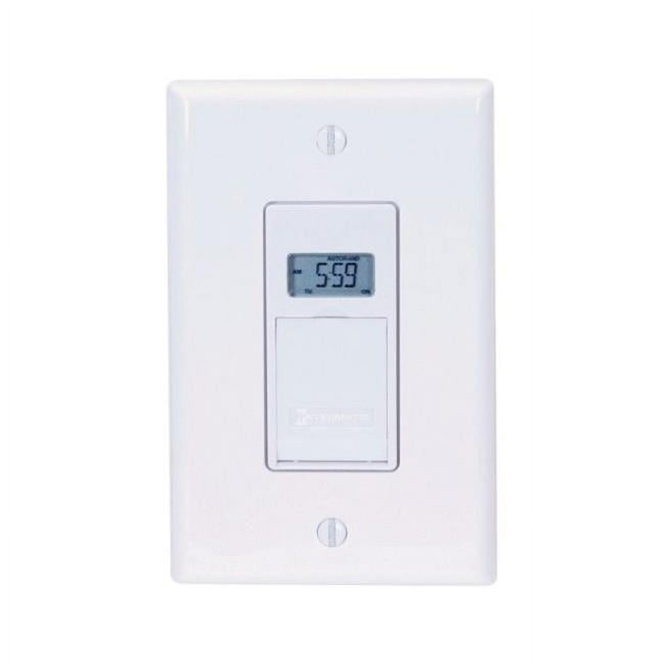Intermatic Indoor 7 Day Digital In Wall Timer 125 V White - Walmart.com