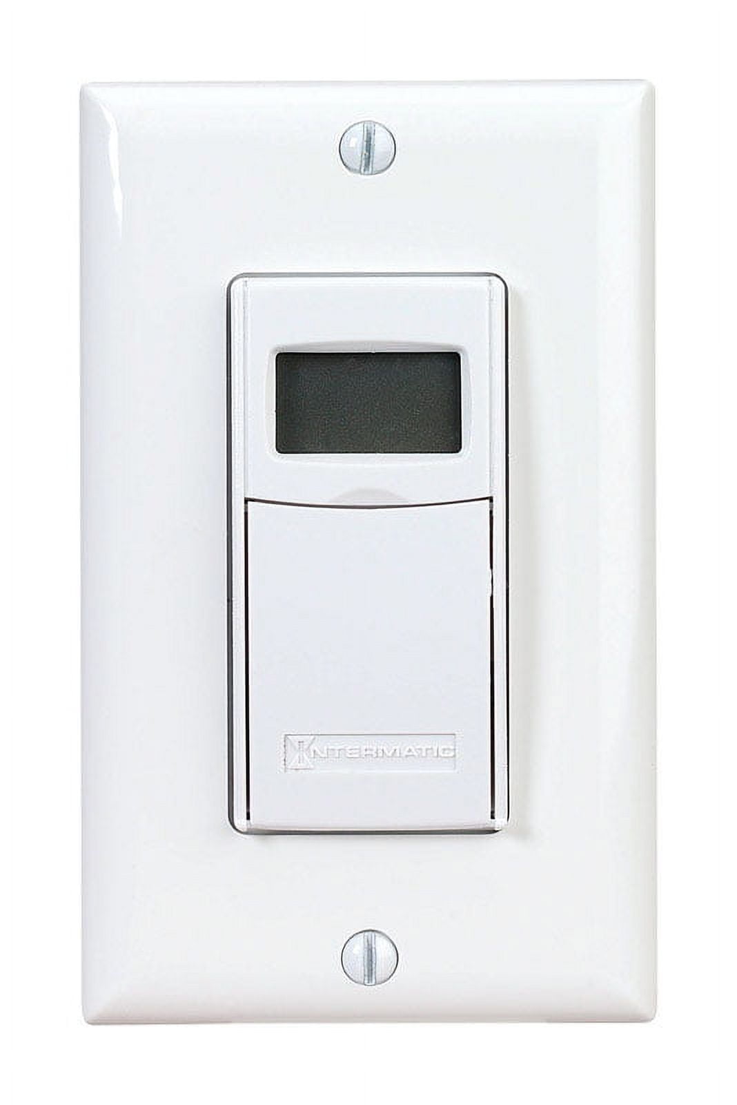 Intermatic Indoor Digital In Wall Timer 120 volt White - Walmart.com