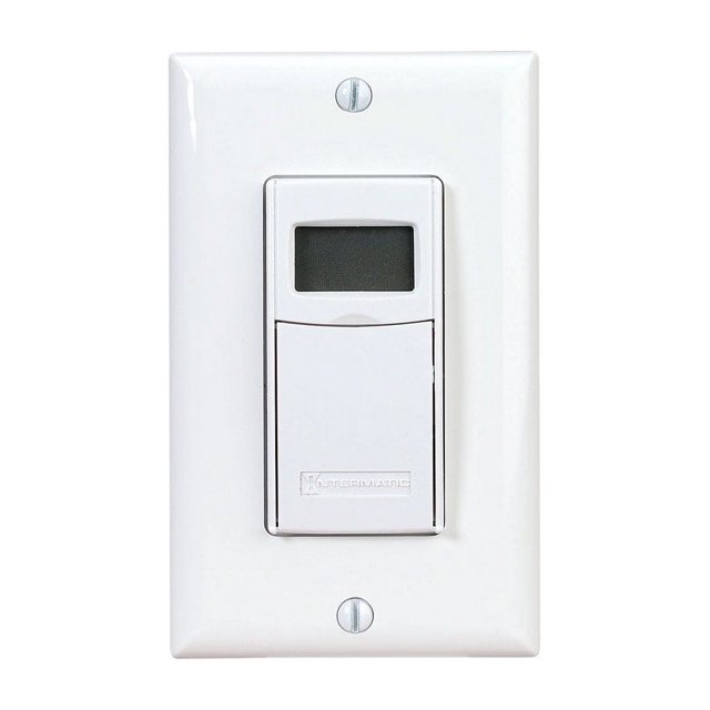 Intermatic Indoor Digital In Wall Timer 120 volt White - Walmart.com