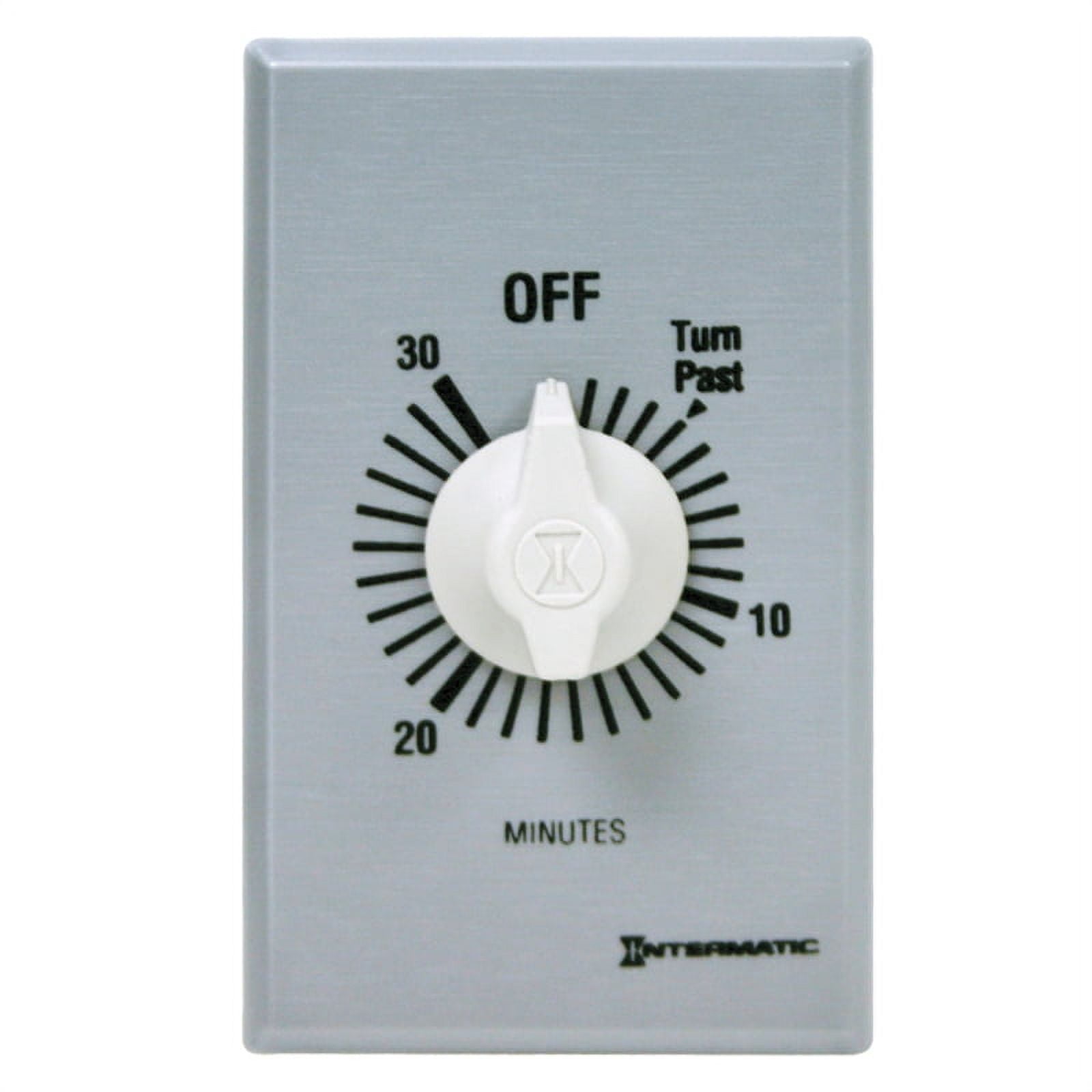 Intermatic Indoor Spring Wound Timer 277 volt Gray - Walmart.com