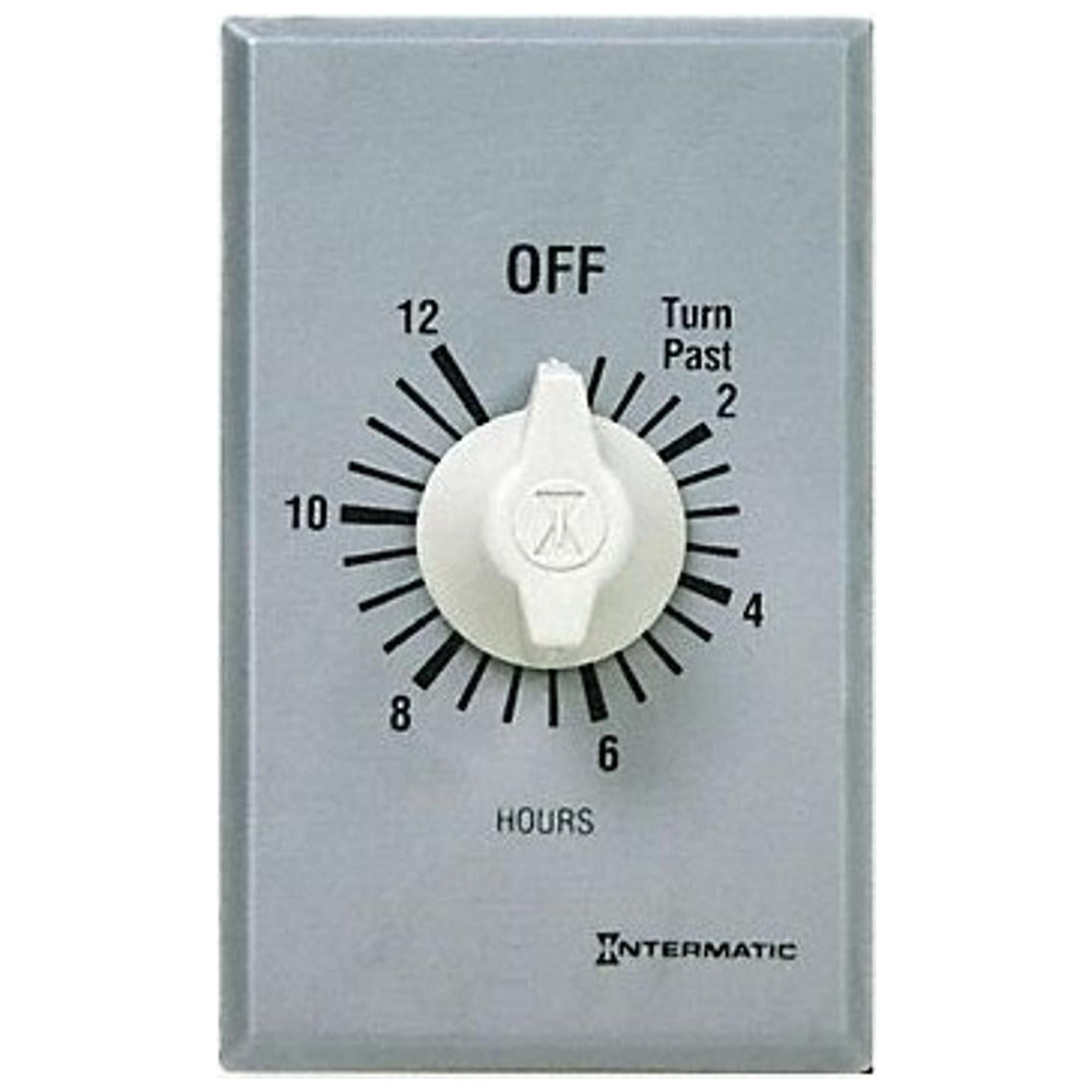 Intermatic Spring-Wound Timer, Silver, 277V AC FF312H - Walmart.com