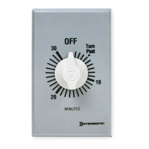 Intermatic Spring-Wound Timer, Silver, 277V AC FF330M - Walmart.com