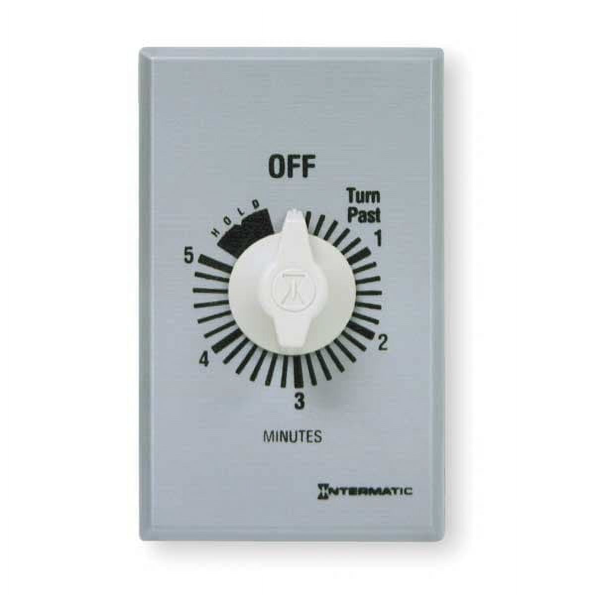 Intermatic Spring-Wound Timer, Silver, 277V AC FF5MH - Walmart.com