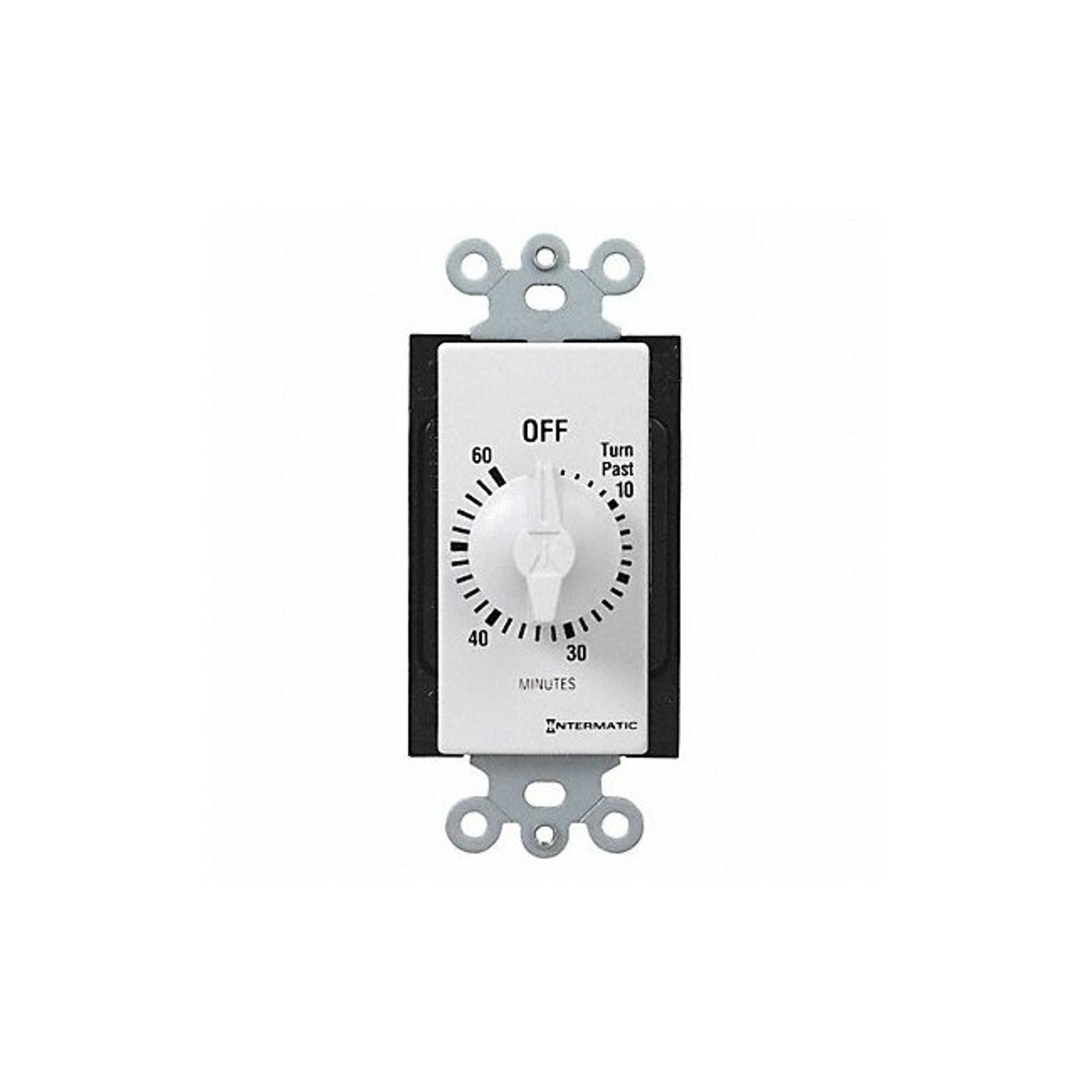 Intermatic Spring-Wound Timer, White, 277V AC FD460MW - Walmart.com