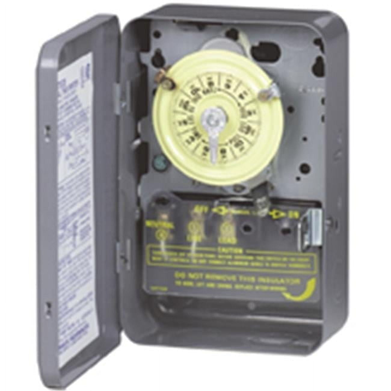 Intermatic T103 Mechanical Timer Switch 40A 120V Indoor Use - Walmart.com