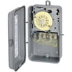 Intermatic Mechanical Timer Switch, 208-277V, Indoor/Outdoor, Gray, 40 ...