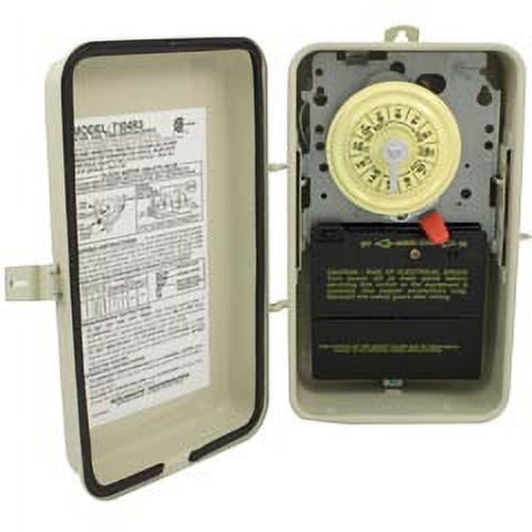 Intermatic T104R3 Time Switch, Beige - Walmart.com