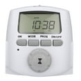 Intermatic Digital Plug In Timer, 120V, 15A, Electric Switch with Power ...