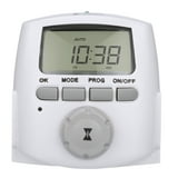 Intermatic, Digital Timer, DT620, 120 V 15 A Heavy Duty Plug-In ...