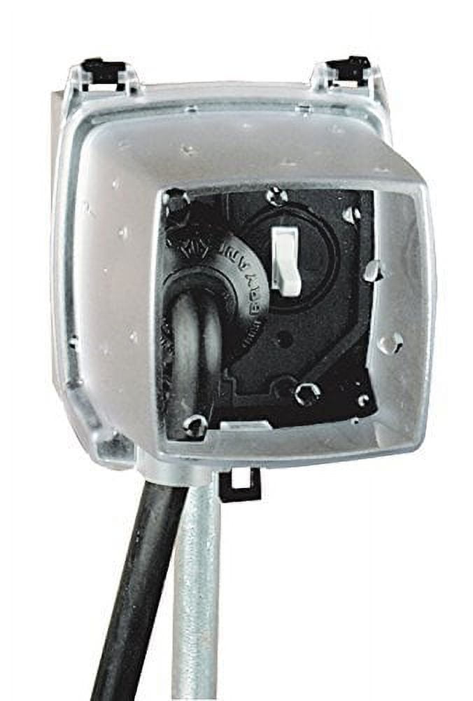 Intermatic WP1050 Double Gang 4-3/4" Depth Weatherproof In-Use Cover ...