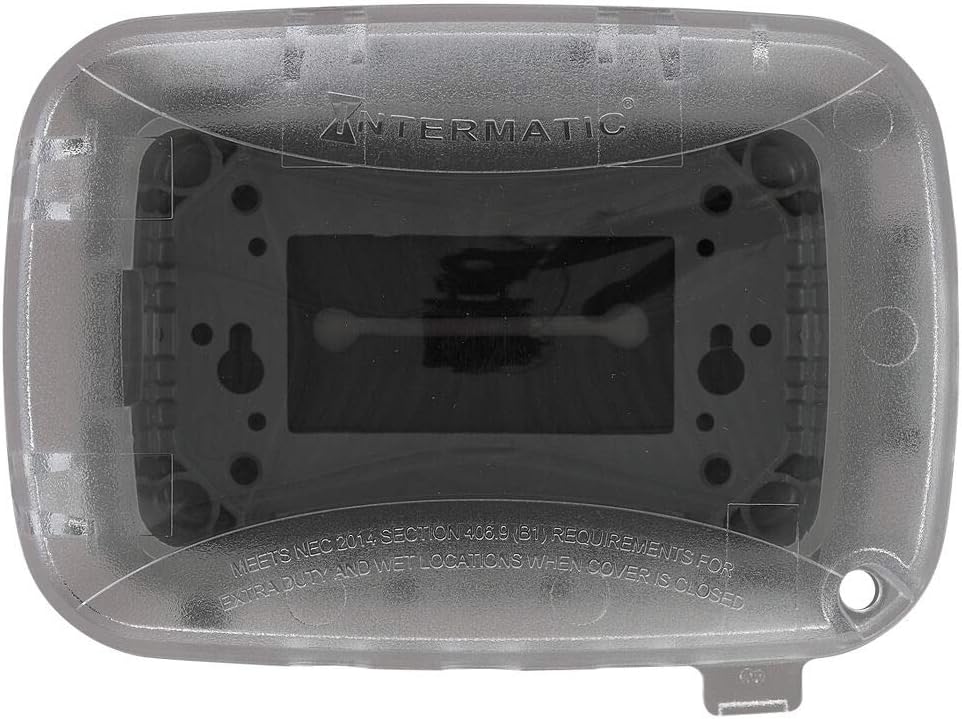 Intermatic WP5103C Extra Duty Plastic Weatherproof Cover, 2.75-Inch ...