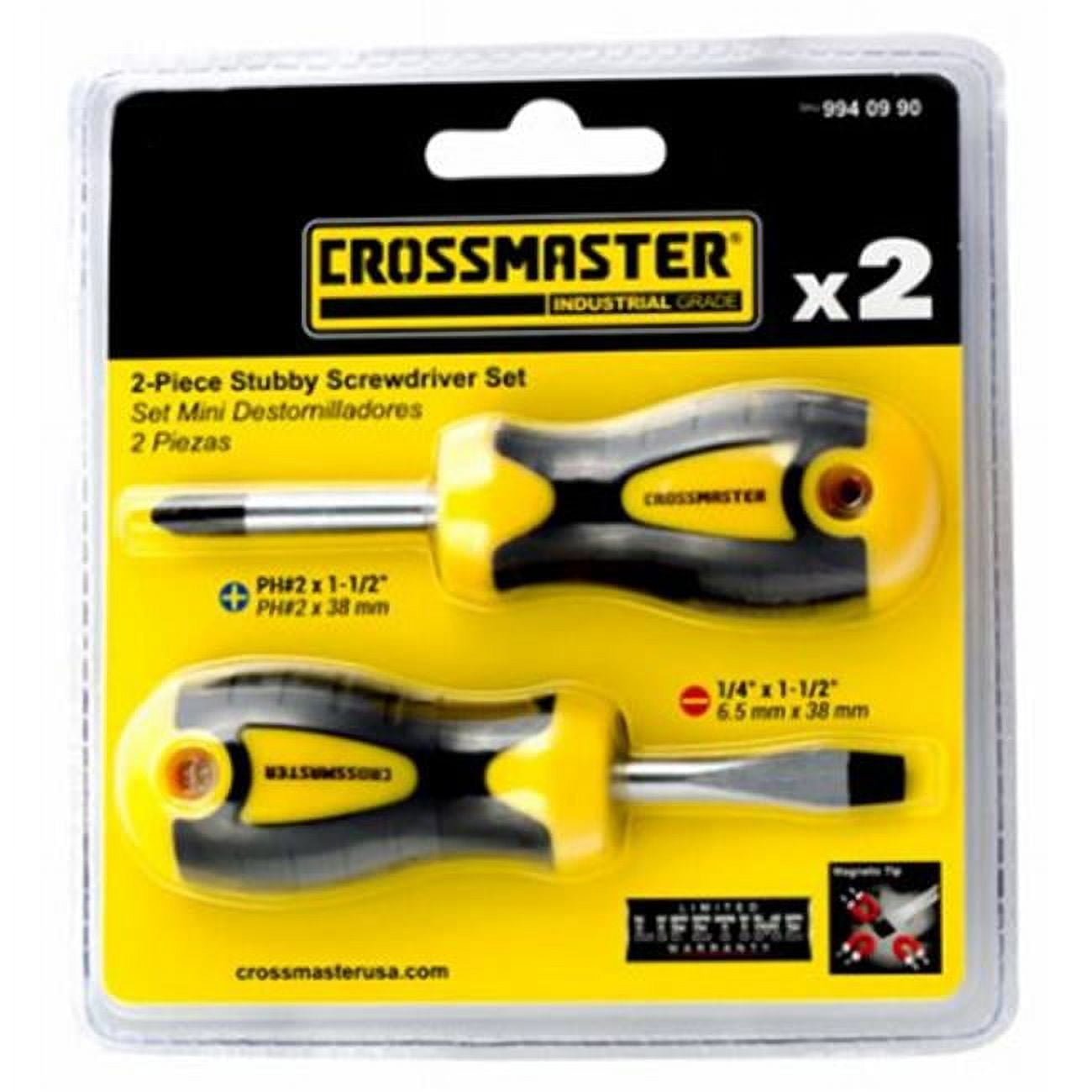 Intermax Tools 248362 Stubby Screwdriver Set - 2 Piece - Walmart.com