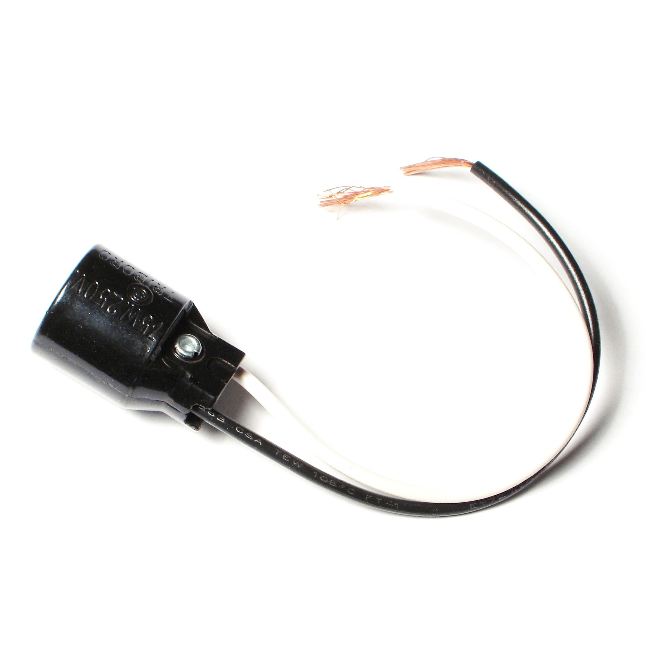 Intermediate Base Heat Resistant Plastic Electrical Sockets (5 pcs ...