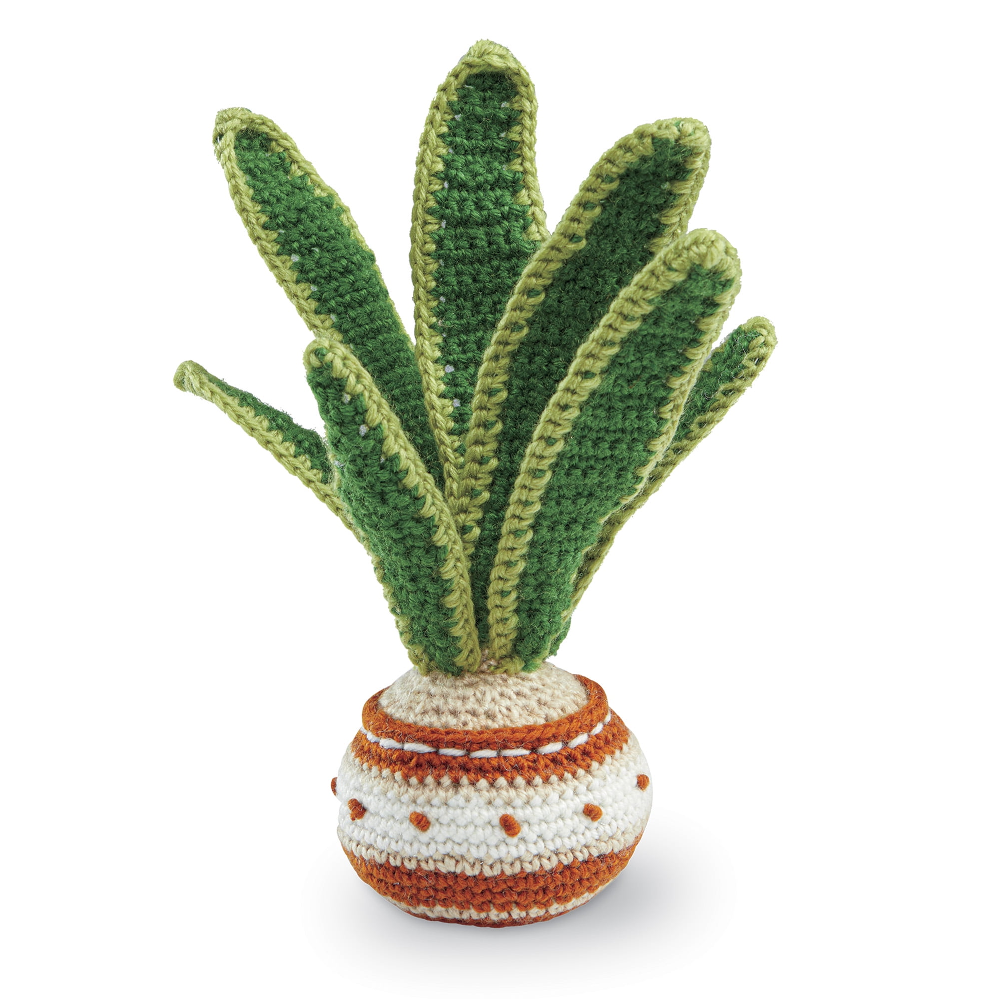 Customer reviews for Intermediate Snake Plant Amigurumi Crochet Kit by Loops & Threads - Crochet ...