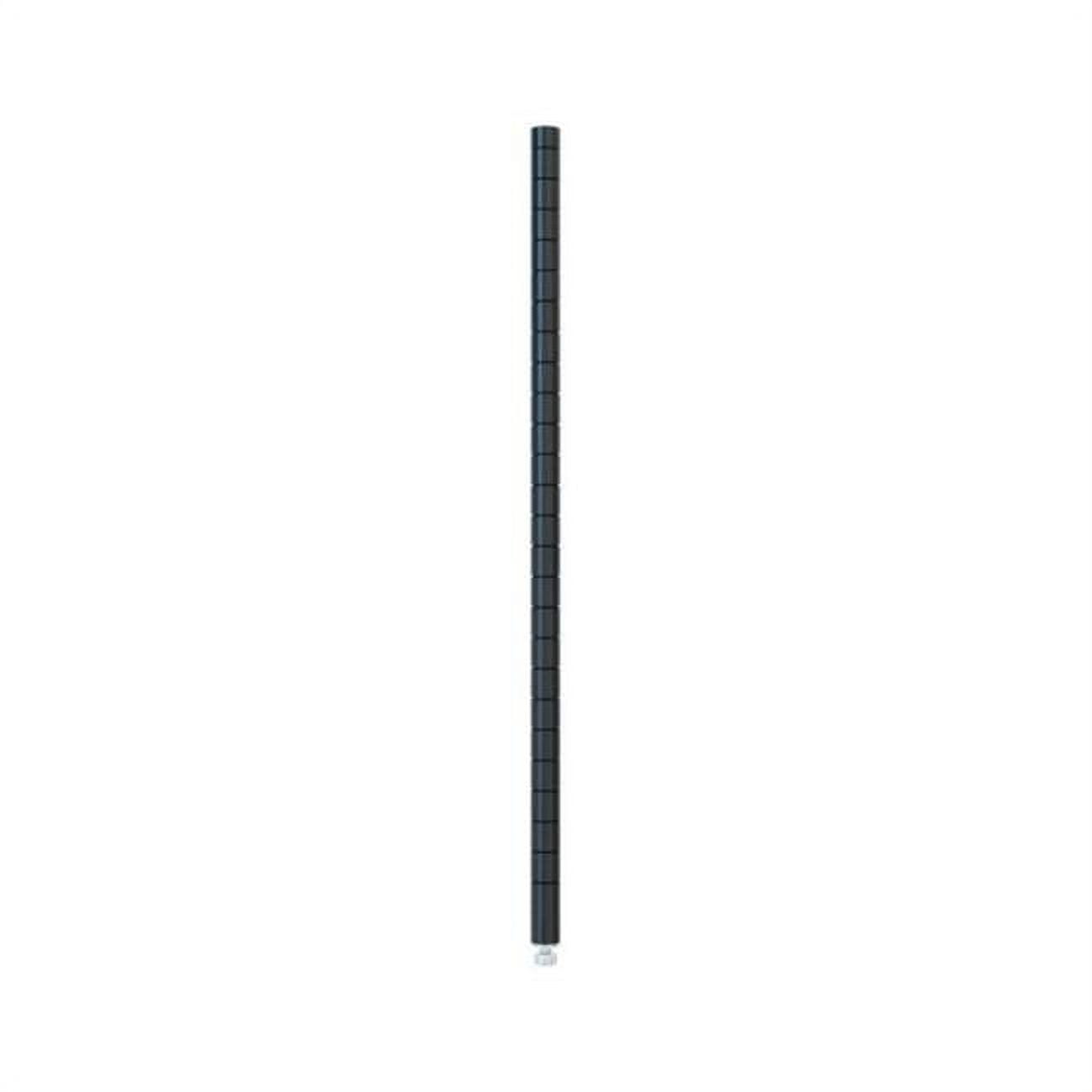 Intermetro L74PB 74.5 in. Shelf Post Black - Walmart.com