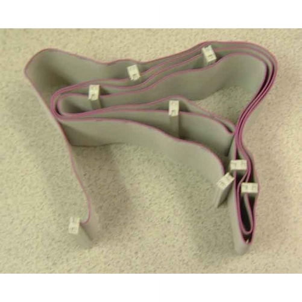 Internal 50 Pin 6 Drive Ribbon Cable 7 connectors 50 Pin SCSI Internal ...