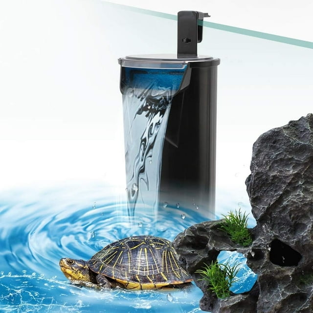 Internal Aquarium Water Pump - 5W Silent Submersible Filter for Turtle ...