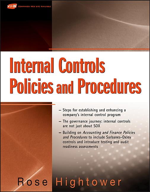 Internal Controls Policies and Procedures, (Paperback) - Walmart.com