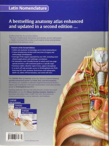 Pre-Owned Internal Organs (Thieme Atlas of Anatomy), Latin Nomenclature (Edition 2) (Hardcover ...