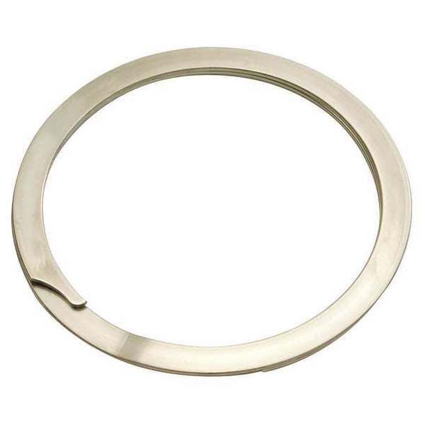 Internal Retaining Ring, 18-8 Stainless Steel, Plain Finish, 3/4 in ...