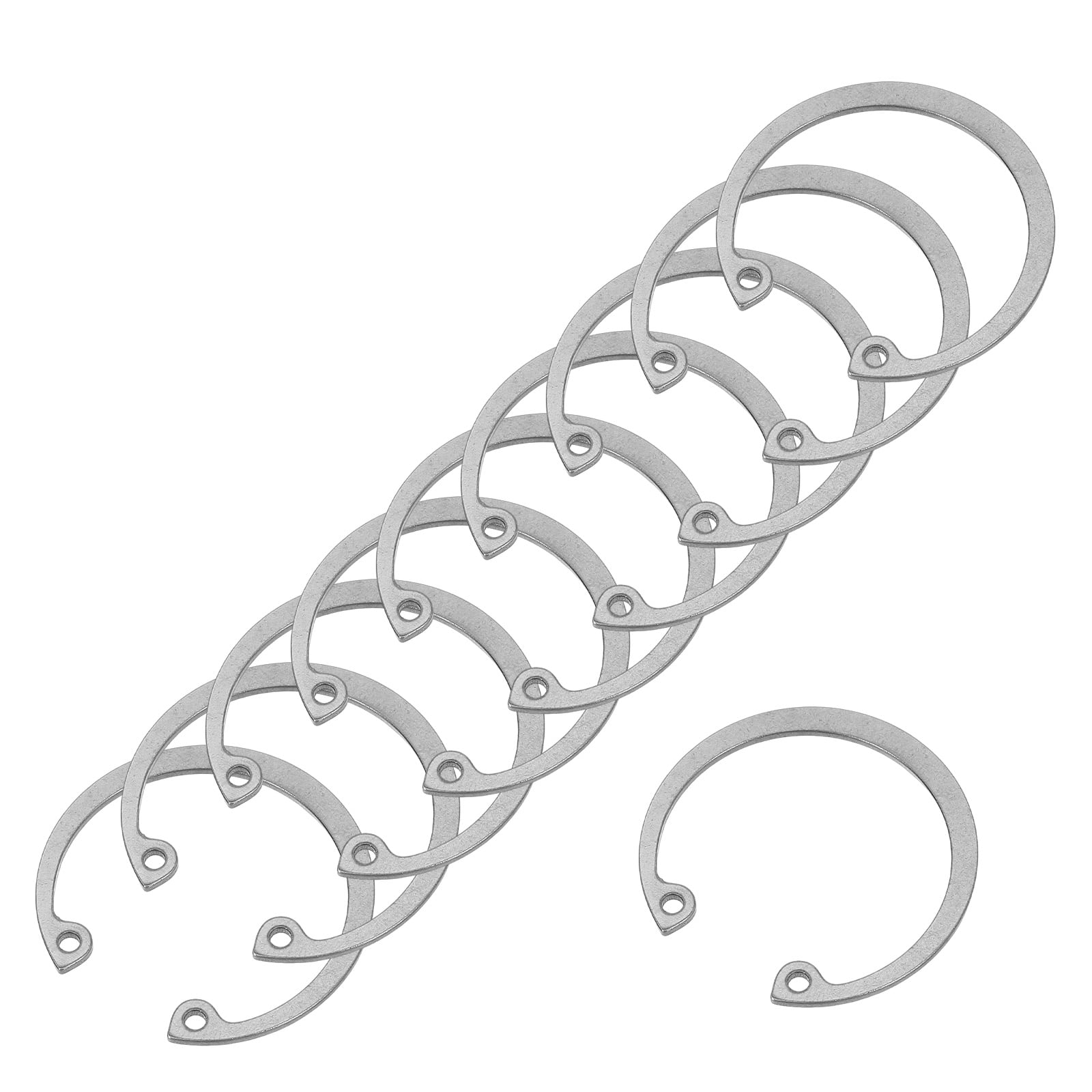 Internal Retaining Rings, E-Clip Snap Ring Stainless Steel Internal ...
