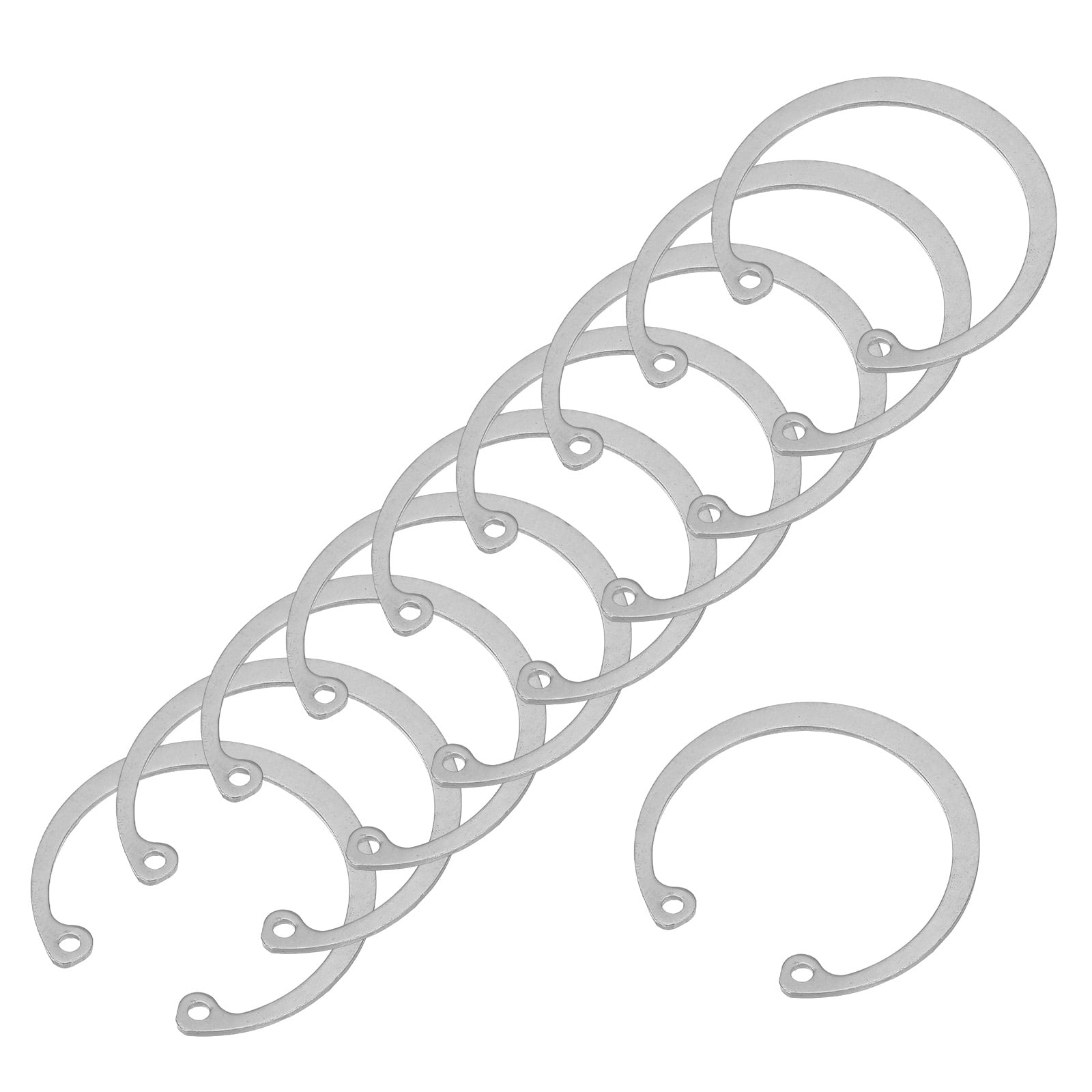 Internal Retaining Rings, E-Clip Snap Ring Stainless Steel Internal ...