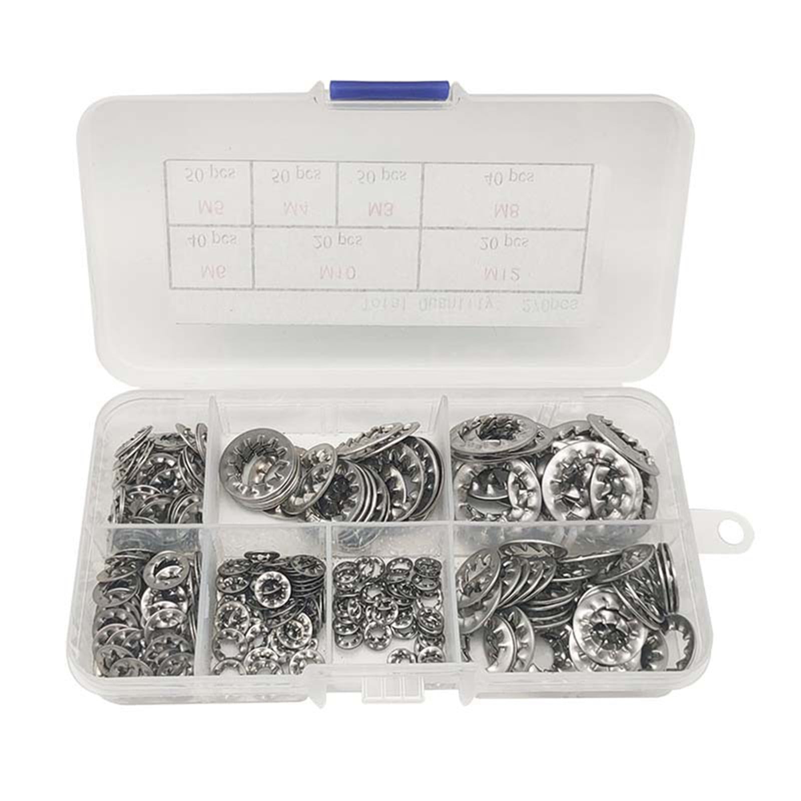 Internal Star Lock Washers Set of 270 Made from Rust Resistant ...