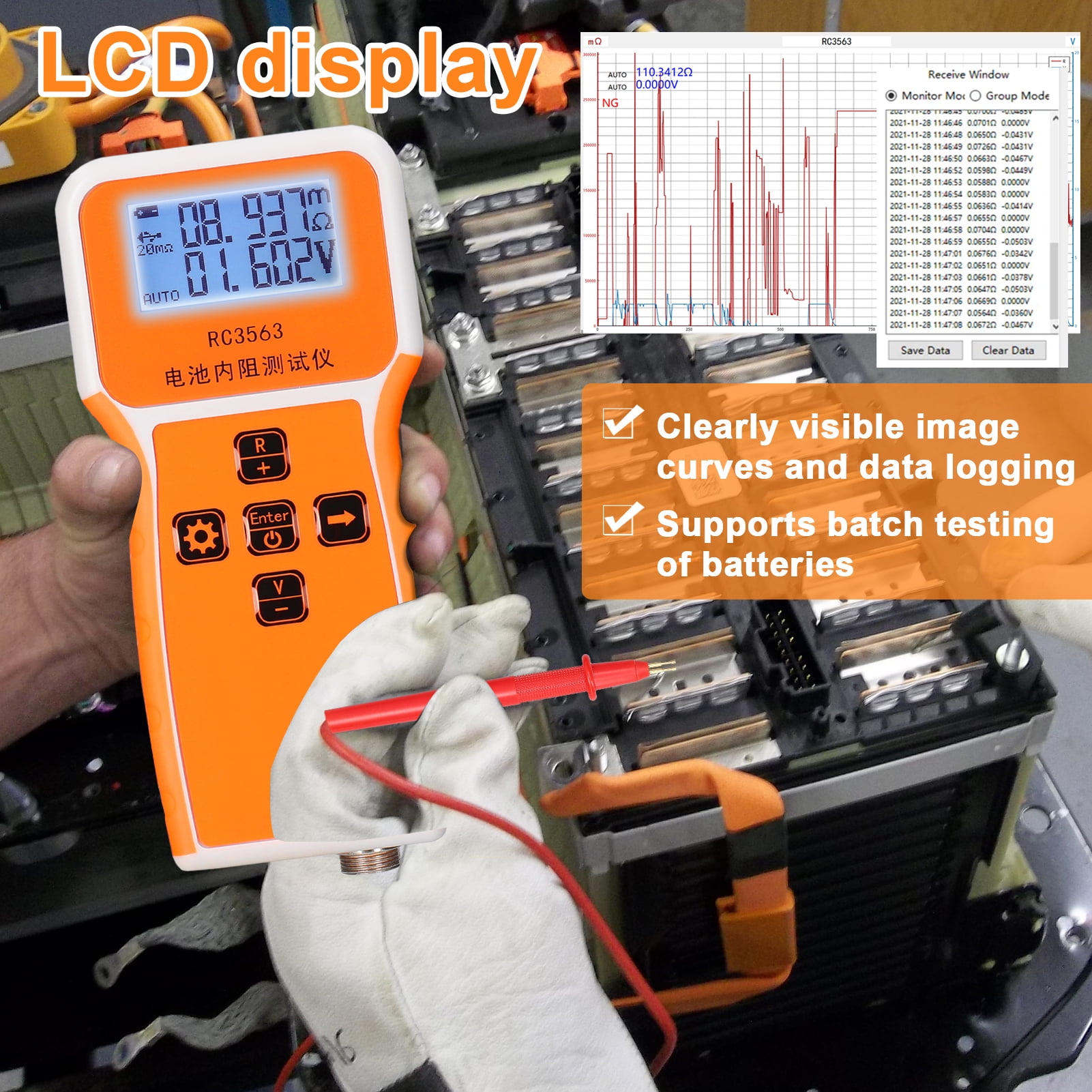 Internal resistance tester,Battery Internal Resistance 200 100v ...