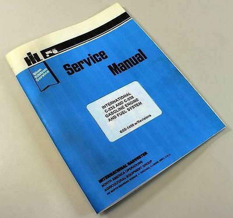 International 275 375 4000 Windrower Swather Engine Service Manual ...