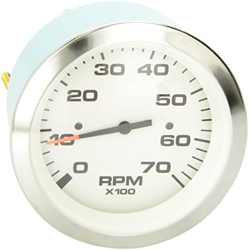 International 59737P Medium Lido Fog Resistant Tachometer, White ...