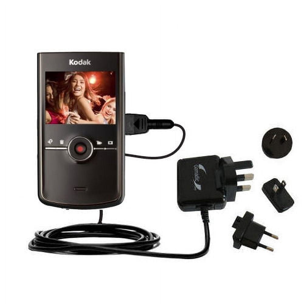 International AC Home Wall Charger suitable for the Kodak Zi8 Pocket ...