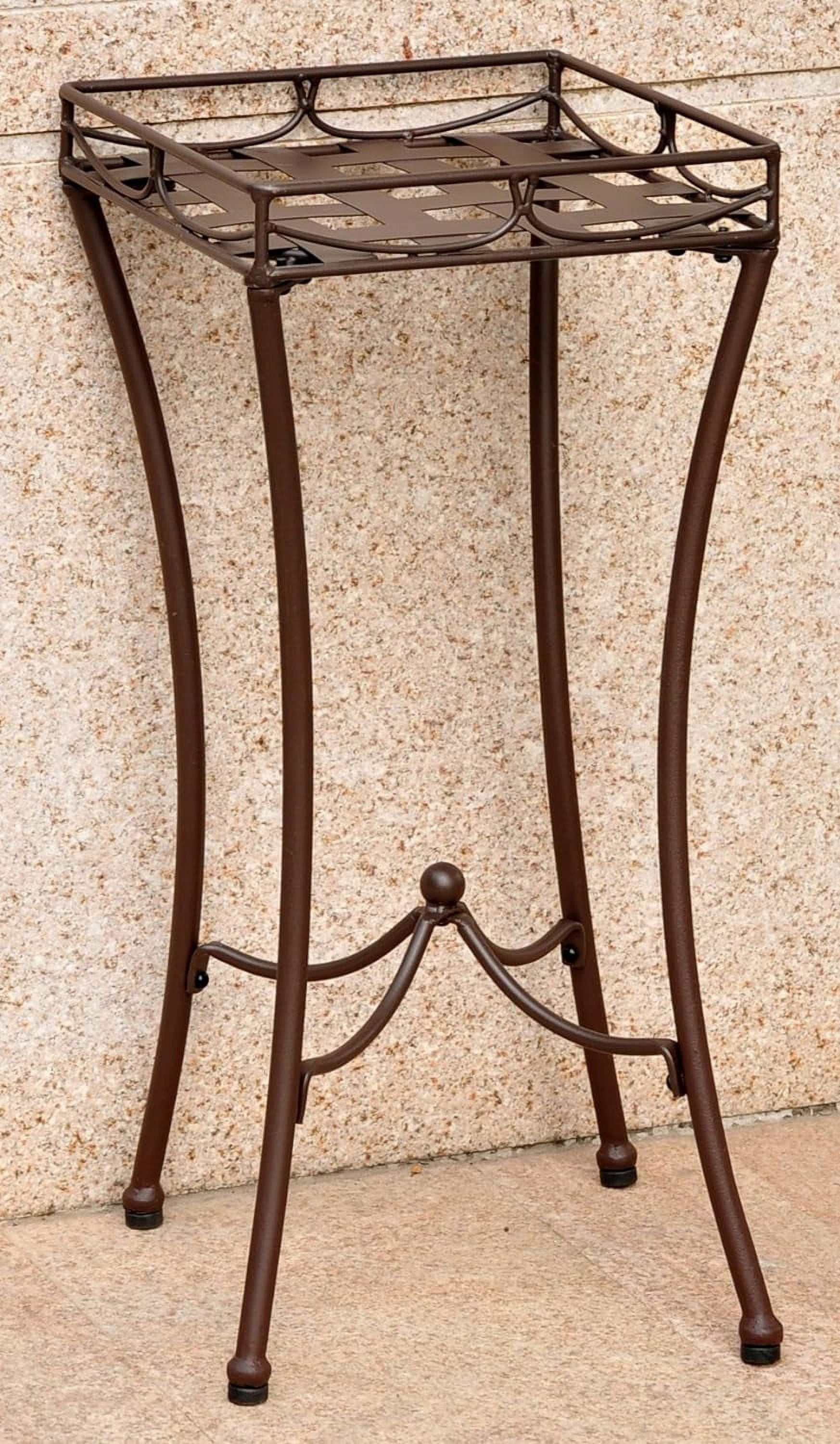 International Caravan 608217-OG-165258-O-852736 Iron Patio Stand in ...