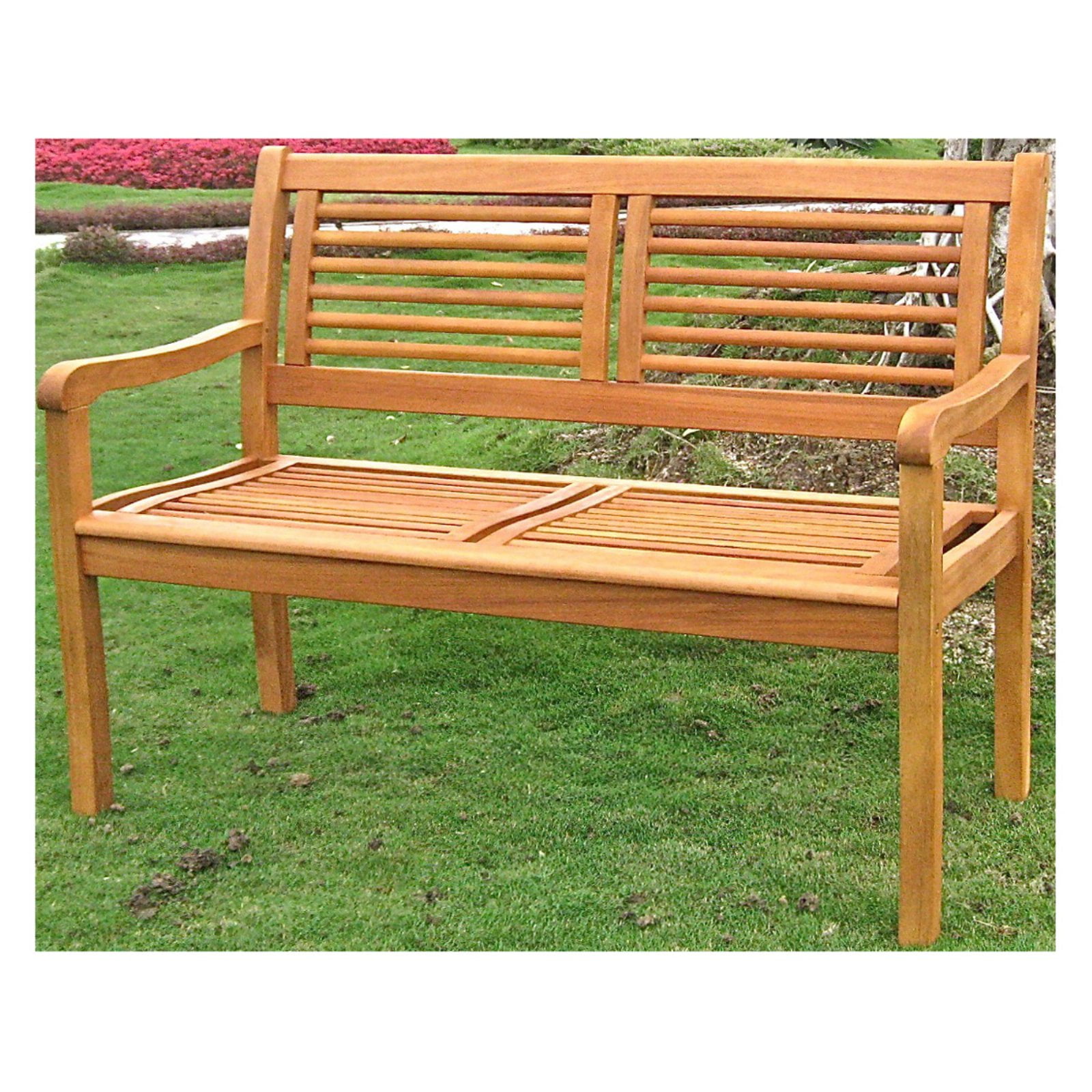 International Caravan Royal Tahiti Bar Harbor Two Seat Bench-Color ...