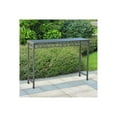International Caravan Segovia Accent Patio Side Iron Console Table ...
