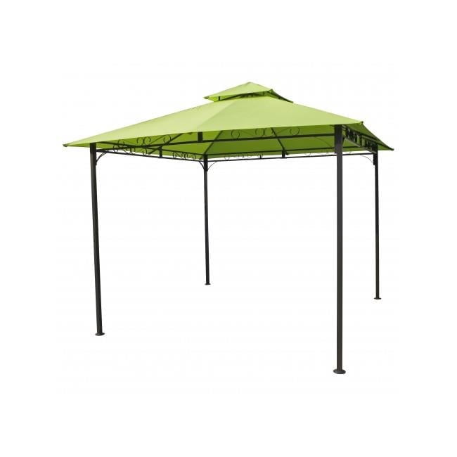 International Caravan Square Vented Canopy Gazebo - Light Green ...