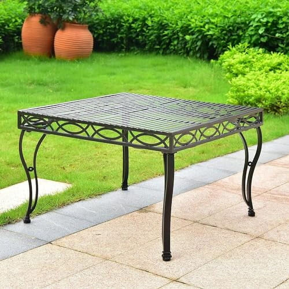 International CaravanInternational Caravan Segovia Iron 30-Inch Square ...