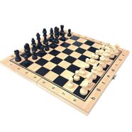 Classic Games Collection Inlaid Wood Chess Set - Walmart.com